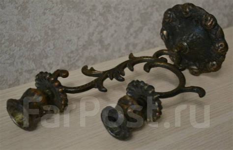 Подсвечник канделябр 2 рожка СССР б у в наличии Цена 2 500₽ во Владивостоке