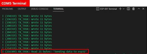 Esp32 Uart Communication Using Esp Idf