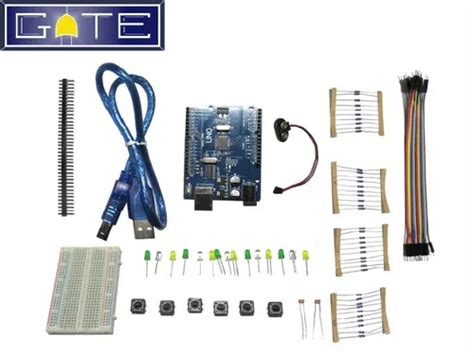 Arduino Uno Smd Kit Iniciante Protoboard Frete Grátis Frete Grátis