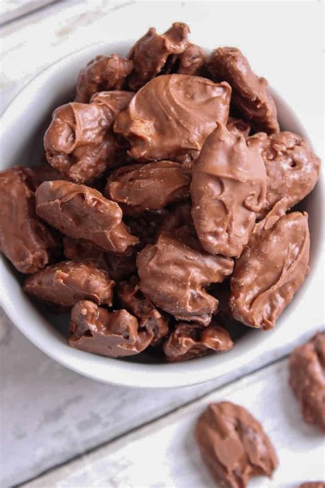 Homemade Chocolate Covered Pecans Simply Scrumptious Eats