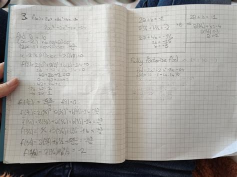 Have I Done Smth Wrong X 2 Is A Factor But When I Factorise It Doesnt