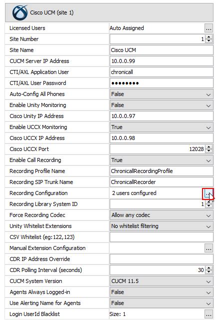 How To Add Users To Be Recorded On Cisco UCM Using BIB Xima Software Support Portal