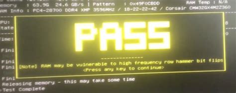 Memtest86 Soft Errors Hammer Bit Flips Roverclocking