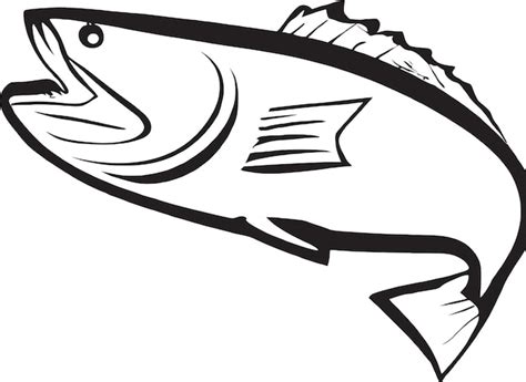 Premium Vector Fish With Bubbles Icon Design Vector