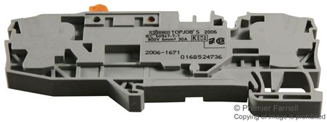 Wago TERMINAL BLOCK FUSE POSITION