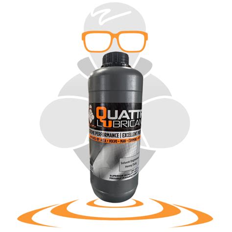 Solvent Degreaser Heavy Duty Quattro Lubricants