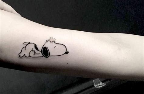 9 Snoopy Tattoo Ideas Snoopy Tattoo Cute Tattoos Small Tattoos