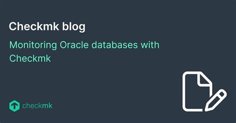 Checkmk On Linkedin Monitoring Your Database Systems Is Quite