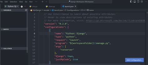 vscode 调试 运行 django项目 知乎