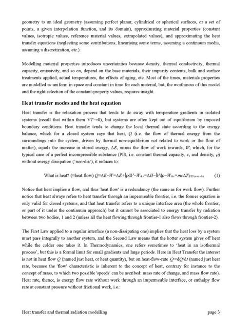 Heat Transfer Pdf Heat Transfer And Thermal Radiation Modelling