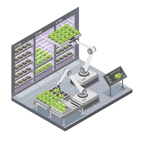 Premium Vector Vertical Smart Farming Plant Factory Vertical Premium Vector Vertical Smart Farming Plant Factory Vertical