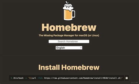 Homebrew配置 国内镜像 Homebrew安装路径 Mob6454cc647bdb的技术博客 51cto博客