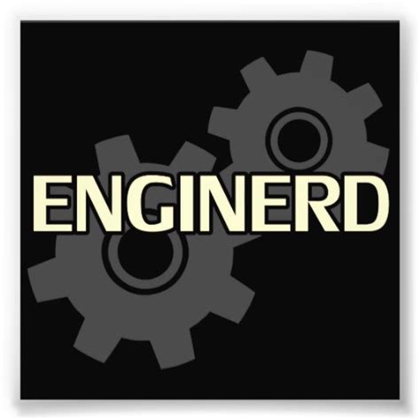 Enginerd Engineer Nerd Photo Print Zazzle