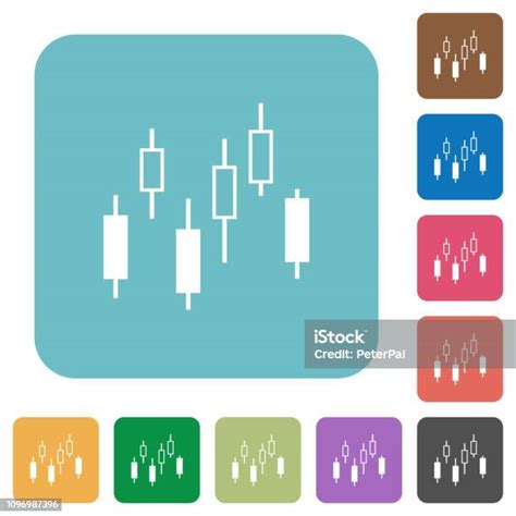 원통형 차트 둥근 사각형 아이콘을 플랫 거래자에 대한 스톡 벡터 아트 및 기타 이미지 거래자 구매 그래프 Istock