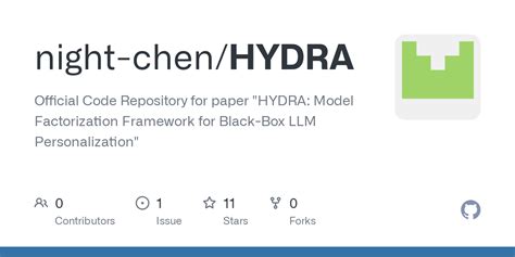 Github Night Chenhydra Official Code Repository For Paper Hydra Model Factorization