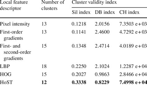 Comparison Between Local Feature Descriptors Applied To Pattern Clustering Download Scientific