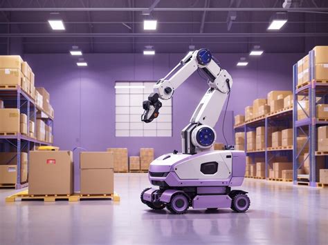 Premium Ai Image Revolutionizing Efficiency Automation With Agv And