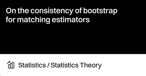 On The Consistency Of Bootstrap For Matching Estimators