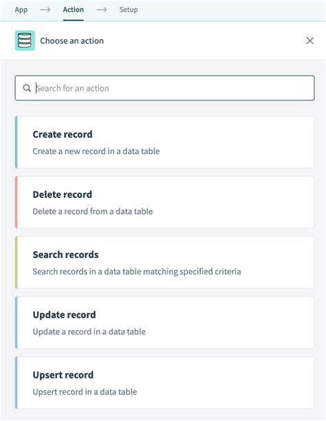 Workato Table Storage Low Code Data Storage For Business Applications Workato Product Hub