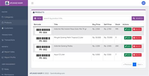 Ebook Membangun Aplikasi Kasir Point Of Sales Dengan Laravel Inertia