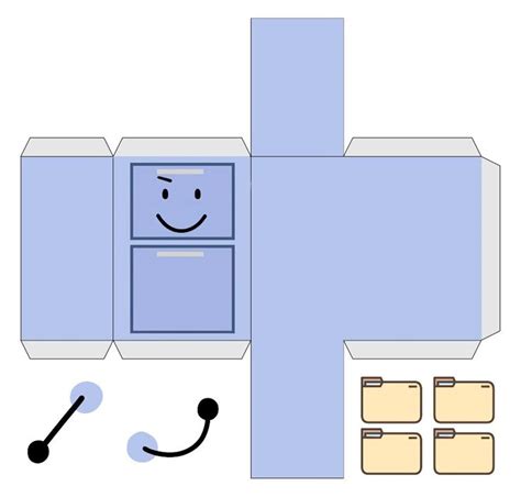 Blocky Bfb Papercraft Modelos De Artesanato Com Papel Ideias De