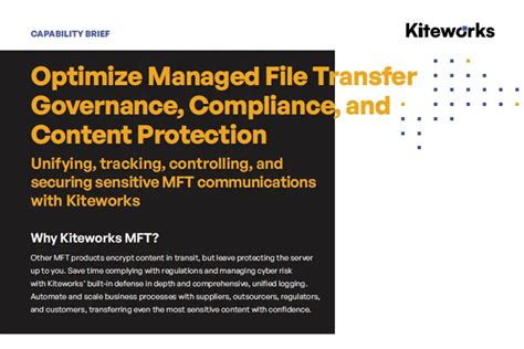 Secure Managed File Transfer Kiteworks