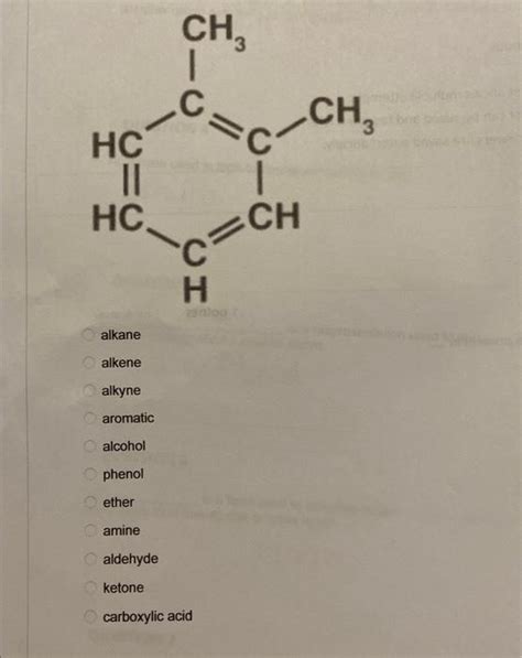 Solved What Functional Group Is Present In Alkane Chegg Com
