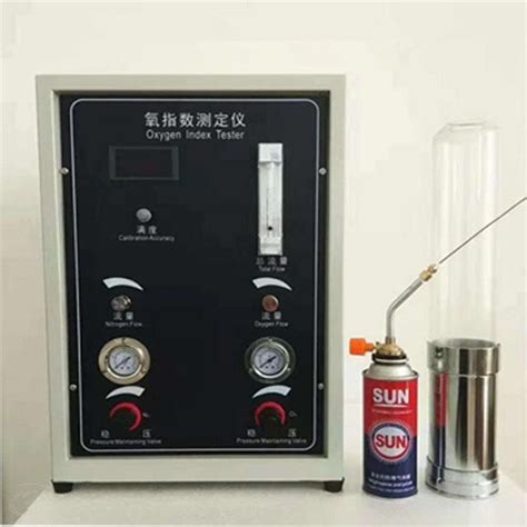 Oxygen Index Astm D2863 For Rubber Digital Limiting Oxygen Index Tester