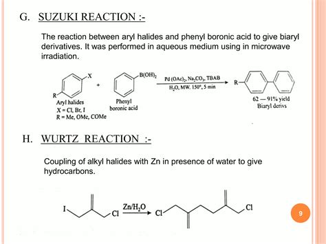 Water As Green Solvent Pptx Science