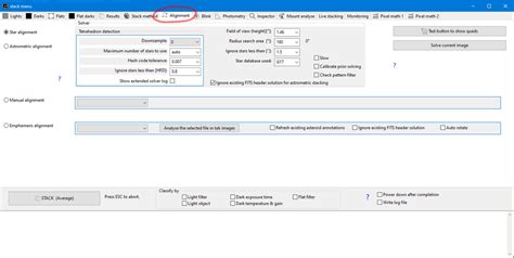 ASTAP Plate Solve Warning Image Size Too Low Getting Started With