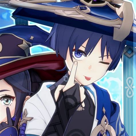 Pin By Connor A R On Scaramouche X Mona Anime Matching Icons Fan Art