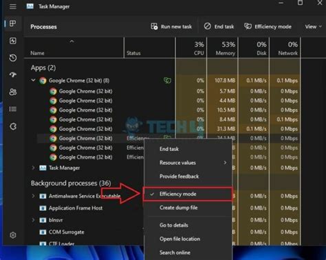 Explained How To Turn Off Efficiency Mode In Windows 11 Tech4gamers
