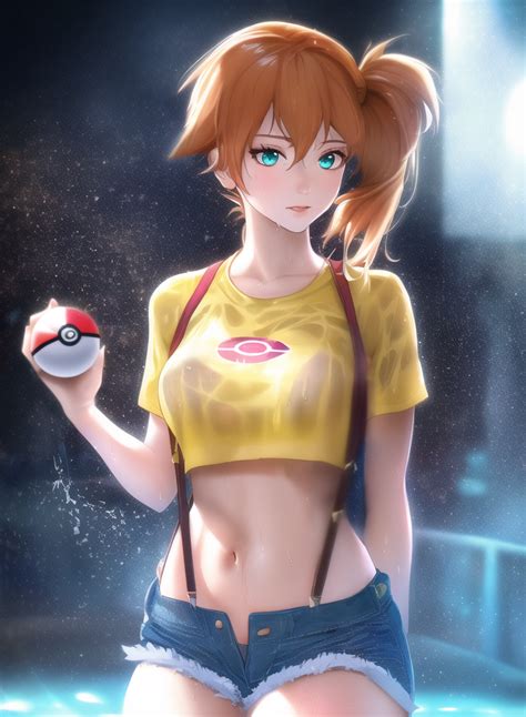 Rule 34 1girls Ai Generated Aqua Eyes Clothes Crop Top Denim Denim Shorts Female Female Only