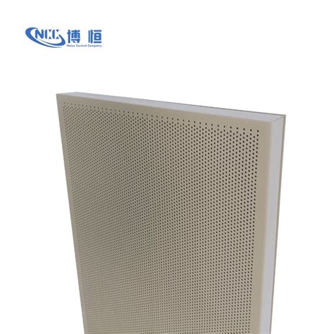 Partition Perforated Metal Acoustic Panels Effective Noise Reduction For Traffic And Machinery