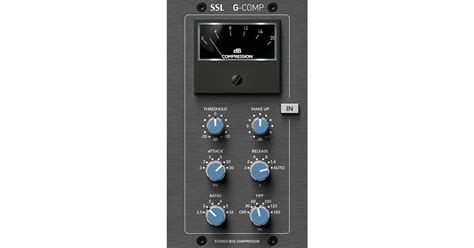 Solid State Logic SSL Stereo Bus Compressor Module 729726X3 B H