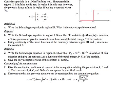 solved consider a particle in a id half infinite well the
