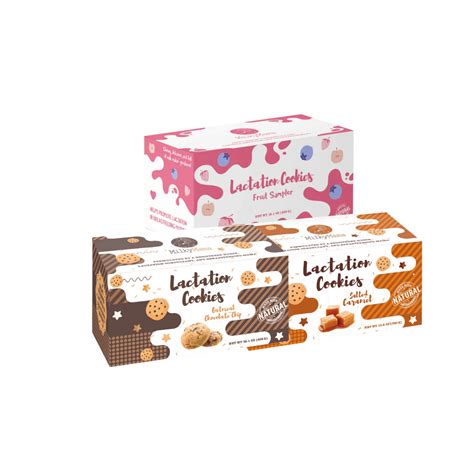 Lactation Cookie Bundle Boost Milk Supply 3 Delicious Flavors