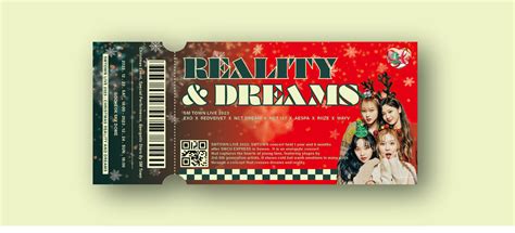 가상 Sm 콘서트 티켓 디자인 전단지·포스터·인쇄물 포트폴리오 크몽