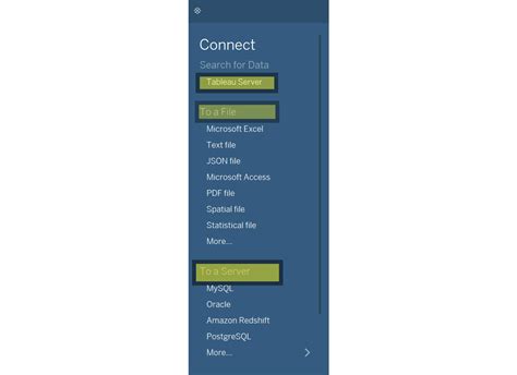 Connecting Tableau To Different Types Of Data Sources Zuar