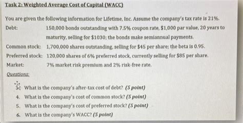 Solved Hello I Need Question 345 And 6 Please Use Excel