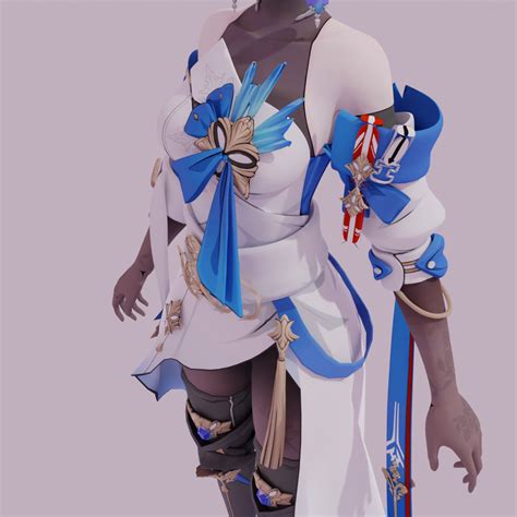 Free Stl File Bronya Honkai Star Rail ⭐・3d Printable Model To Download・cults