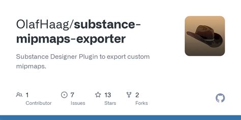 Github Olafhaagsubstance Mipmaps Exporter Substance Designer Plugin