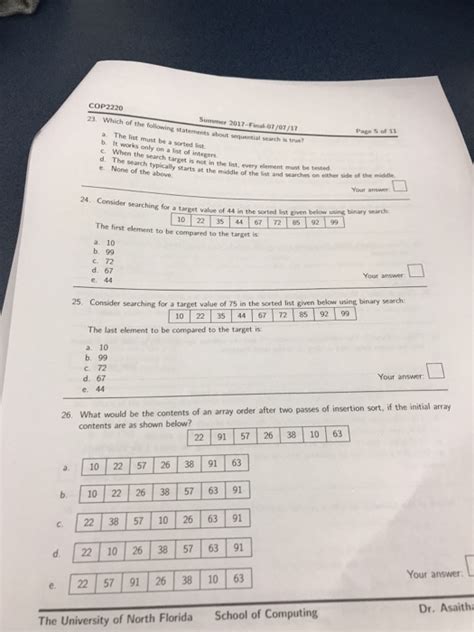 Solved Which Of The Following Statements About Sequential