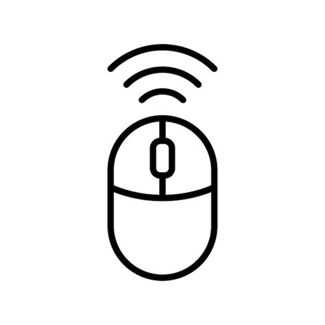 Premium Vector Computer Mouse Icon Vector Design Template In White Background