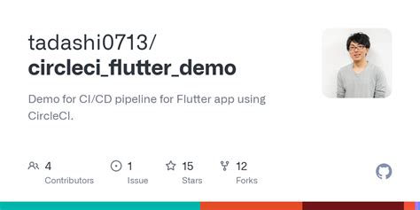 github tadashi0713 circleci flutter demo demo for ci cd pipeline for flutter app using circleci