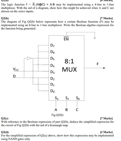 solved the logic function fb ar b ao c a b ﻿may be