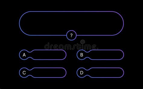 Quiz Test Game Template Stock Illustration Illustration Of Logo 305863808