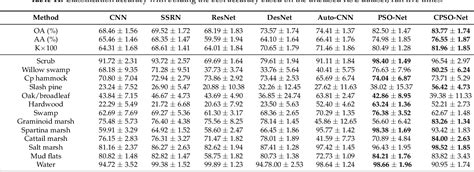 Table 11 From Continuous Particle Swarm Optimization Based Deep