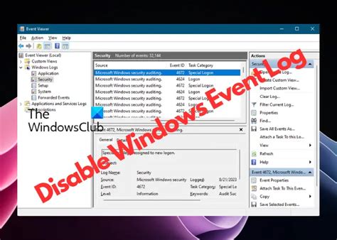 Windows System Log
