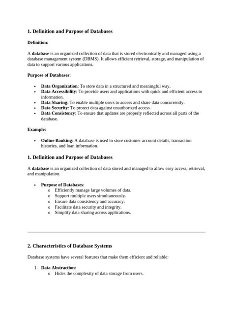 Dbms Notes Pdf Databases Computer Science